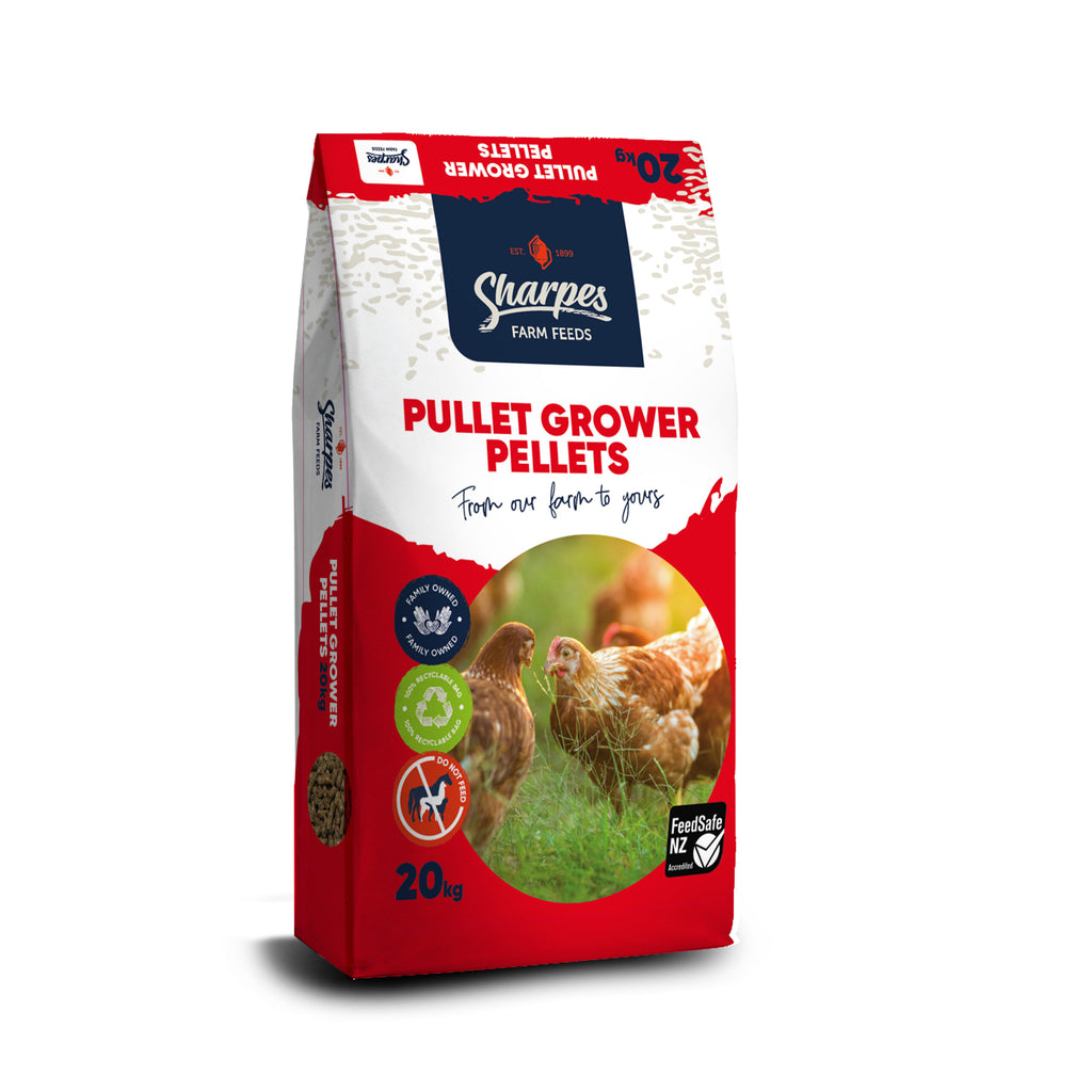 Sharpes – Sharpes Pullet Grower Pellets – Simply Rural